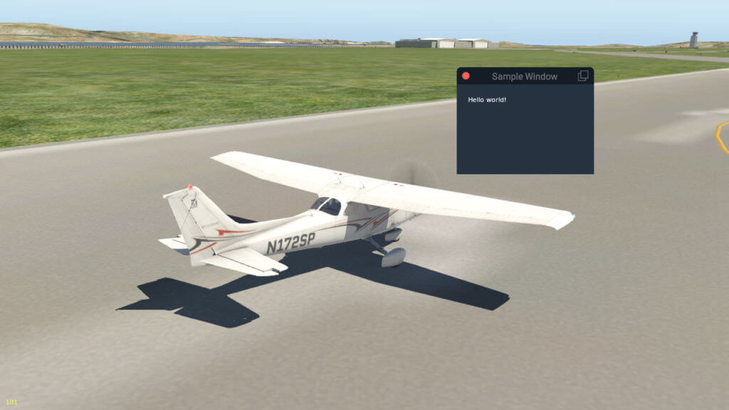 Hello World (SDK 3) - X-Plane Developer
